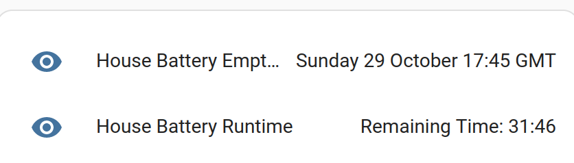 estimating Battery Runtime Using Home Assistant | NCoT Tech